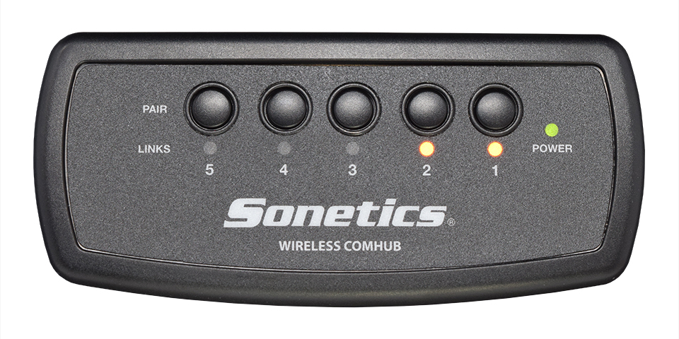 Clear Headset Pairing on SCH305/SCH305-BT ComHub | Sonetics